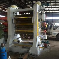 China Beishun XY-3-1400 Rubber Calender Machine 200℃ Max Temperature 10MPa Pressure 0-20m/min Speed for sale
