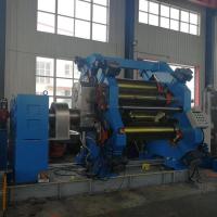 China Electric Rubber Calender Machine for Compounding 0-20m/min Speed, 500-2000mm Roller Width, PLC Control for sale