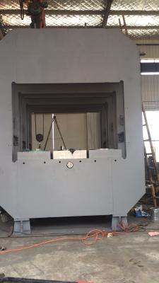 China Rubber conveyor belt/rubber plate Vulcanizing Press Machine with Temperature Range 0-300℃ for sale