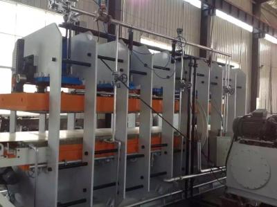 China CE Certified Rubber Vulcanizing Press Machine 380V PLC Control 200mm Cylinder Stroke for sale