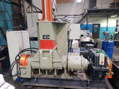 China PLC Control Rubber Kneader Machine with Double Shaft 7.5-90kW Power 50-1000L Capacity for sale