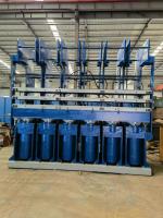 China 200mm Stroke Rubber Vulcanizing Press Machine with 0-25MPa Pressure Range and PLC Control for Industrial Manufacturing for sale
