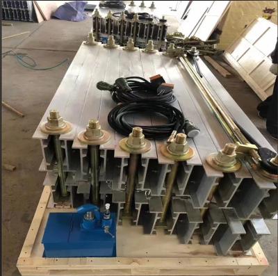 China Portable Conveyor Belt Vulcanizing Machine 2200mm Width 29.2-34.1kw Electric Heating for Quick Joint Processing for sale