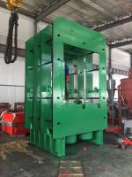 China Heavy Duty Frame Type Hydraulic Rubber Vulcanizing Press Machine For Large Rubber Oil Seals Production for sale