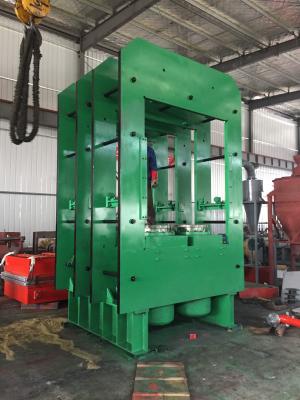 China Heavy Duty Frame Type Hydraulic Rubber Vulcanizing Press Machine For Large Rubber Oil Seals Production for sale