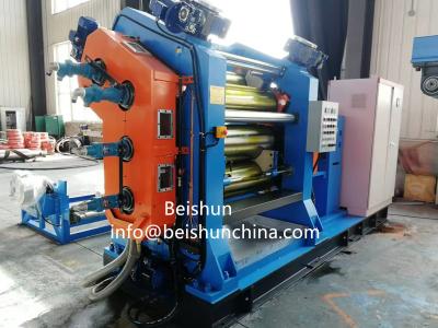 China Four Roll Rubber Calendering Machine XY-4 Series 400x1400mm Accurate Thickness Control for sale