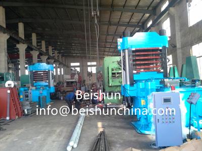 China EVA Mat Hot Pressing Machine 1200x1100mm Platen Size for Vulcanizing Molding for sale