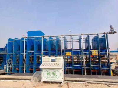 China Drum Type Rubber Vulcanizing Press 2000mm Width Conveyor Belt Manufacturing Machine for sale