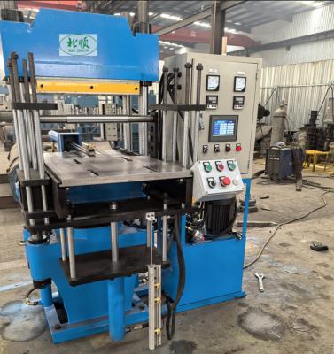 China Semi Automatic 4RT Rubber And Silicone Vulcanizing Press Mold Machine For Rubber Gasket for sale