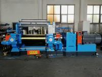 China Cast Iron Two Roller Rubber Mixing Mill Machine And Roller Diameter 12 14 16 Inches for sale