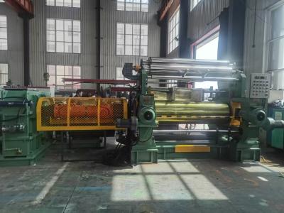 China Water Cooling Two Roll Rubber Mixing Mill XK-560 with PLC Control 28.6m/min for sale