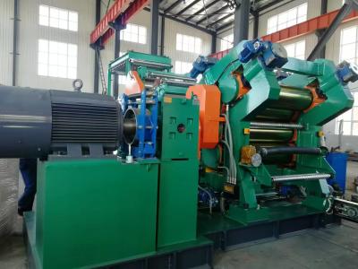 China Advanced Electric PLC Control 4 Roll Calender Machine For Motorcycle Tire Tread Rolling for sale