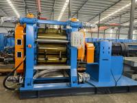 China PLC Control 4 Roll Rubber Cord Fabric Calender Machine 360mm Roll Diameter 1120mm Working Length for sale