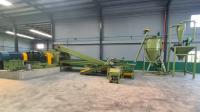 China Semi Automatic Waste Tire Recycling Line 0-200 Mesh Rubber Powder 55-150 KW for Tires Under 1200mm for sale