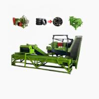 China PLC-Controlled Tire Recycling System with 500-2500kg/h Output Capacity and 15-200 Mesh Rubber Powder Production for sale