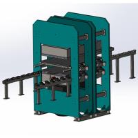 China Low Cost Frame Hydraulic Vulcanizing Press Low Energy Consumption for sale