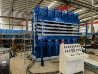 China PLC 5 Layer Hydraulic Vulcanizing Press 1.0-2.0MPa for Truck Tire Tread Retreading for sale