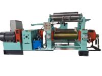 China 22 Inch Bearing Rubber Mixing Mill Machine with Stock Blender - Two Roll Open Compound Mixer 5.5-280kW for sale