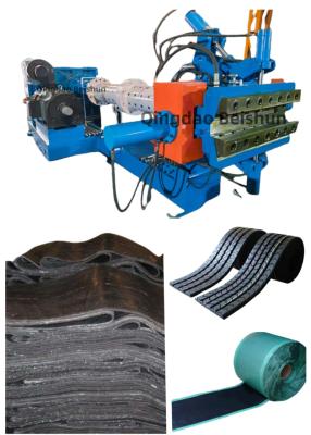 China XJD-150×16D Pin Barrel Cold Feed Extruder 185kw 1600kg/h for Tire Tread and Rubber Sheet for sale