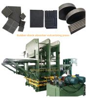 China 1000 Ton PLC Control Rubber Damping Plate Hydraulic Molding Press Vulcanization Machine for sale