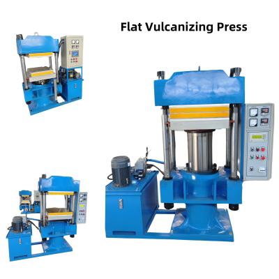 China Rubber Seal Ring Making Machine 16 Inch Table Rubber Vulcanizing Press 400x400mm 2 Layer for sale