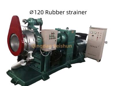 China Hot Feed Rubber Strainer Capacity 300kg/H For Filtering Rubber for sale