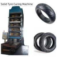 China Four Layer Solid Tire Curing Machine 200 Ton Press for Industrial Tire Manufacturing for sale