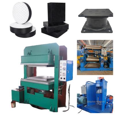 China Rubber Hydraulic Molding Machine 2.5MN 1000x1000mm for Shock Absorbing Pads and Bases for sale