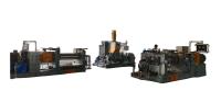 China Water Cooling Two Roller Rubber Mixing Mill PLC Control 30kg Capacity Industrial Rubber Manufacturing for sale
