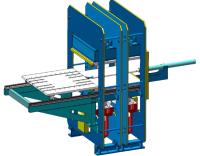 China 250mm Plunger Diameter Rubber Vulcanizing Press Machine with Automatic PLC Control and Hydraulic Press for sale