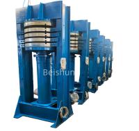 China Semi-automatic Electric Heating Hydraulic Four-layer Motorcycle Tyre Curing Press 380V 15-18KW for sale