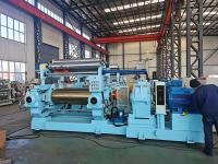 China 16''Automatic Rubber Blending Open Mixing Mill / With Hard-faced Rollers / High-horsepower Motor for sale