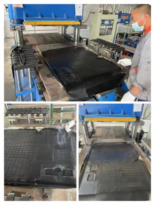 China Plate Vulcanizing Machine 100-2000 Ton Rubber Mat Manufacturing Press for sale