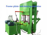China 320T Frame Vulcanizing Machine - 600mm Left And Right, 1700mm Front And Back Manual Push-pull Mold Hot Pressing Forming Machine for sale