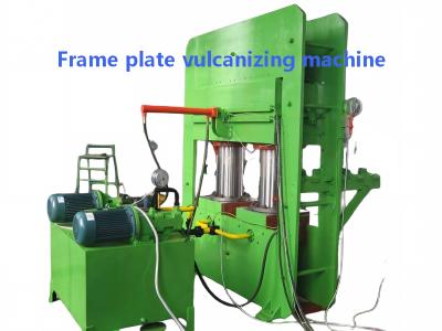 China 320T Frame Vulcanizing Machine - 600mm Left And Right, 1700mm Front And Back Manual Push-pull Mold Hot Pressing Forming Machine for sale