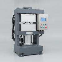 China PLC Control Rubber Vulcanizing Press Machine with 250mm Plunger Diameter and Electric Heating Plates for sale