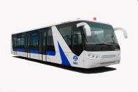 China Durable Low Carbon Alloy Steel Body Airport Apron Bus With Adjustable Seats for sale