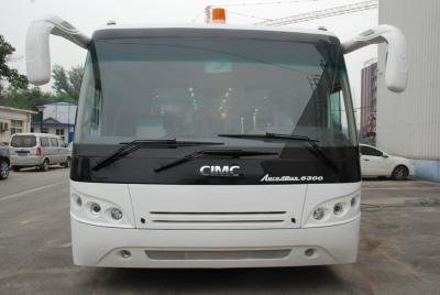 China Large Capacity 14 Seat Tarmac Coach Airport Limousine Bus Wheel Base 7100mm for sale