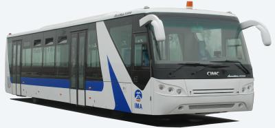 China White / Red / Blue 14 Seater Airport Apron Bus Right / Left Hand Drive Bus With PPG Painting for sale