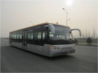 China Adjustable 14 Seater Airport Limousine Bus , Low Carbon Alloy Steel Body Aero Bus for sale