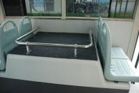 China Large Capacity Small Turning Radius Airport Apron Bus for sale