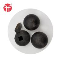 China 70Cr2 80mm Forged Steel Grinding Ball for SAG Mill High Hardness HRC 58+ for sale