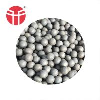 China 70Cr2 80mm Forged Steel Grinding Ball for SAG Mill High Hardness HRC 58+ for sale