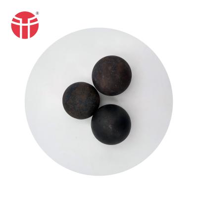 China Forged Manganese Grinding Steel Ball 20mm-150mm for Cement Mine Mill for sale