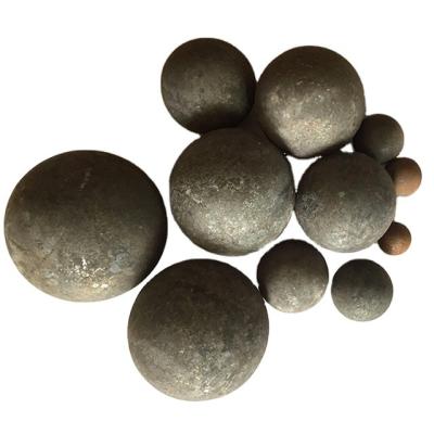 China Forged Grinding Balls for Ball Mill 100mm 80mm 125mm High Hardness HRC 55-60 for sale
