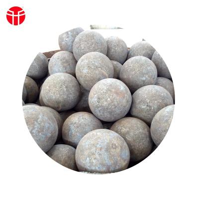 China Forged Steel Grinding Balls 60mm 80mm High Performance for Cement Plant for sale