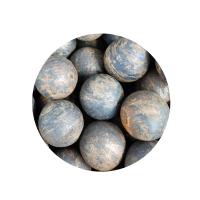 China Forged Steel Grinding Media Ball 50mm 125mm for Cement Ball Mill Mineral Grinding Gold Ore Mining for sale