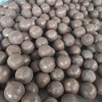 China Forged Steel Ball Grinding Media 20mm-200mm Hardness 58HRC for Mining Ball Mill for sale