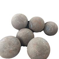 China Forged Grinding Steel Ball 100mm 125mm 150mm for Ball Mill High Hardness 58HRC for sale