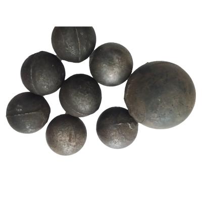 China High Chrome Cast Grinding Balls 17-150mm Hardness HRC 58 Grinding Media Steel Ball for Ball Mill for sale